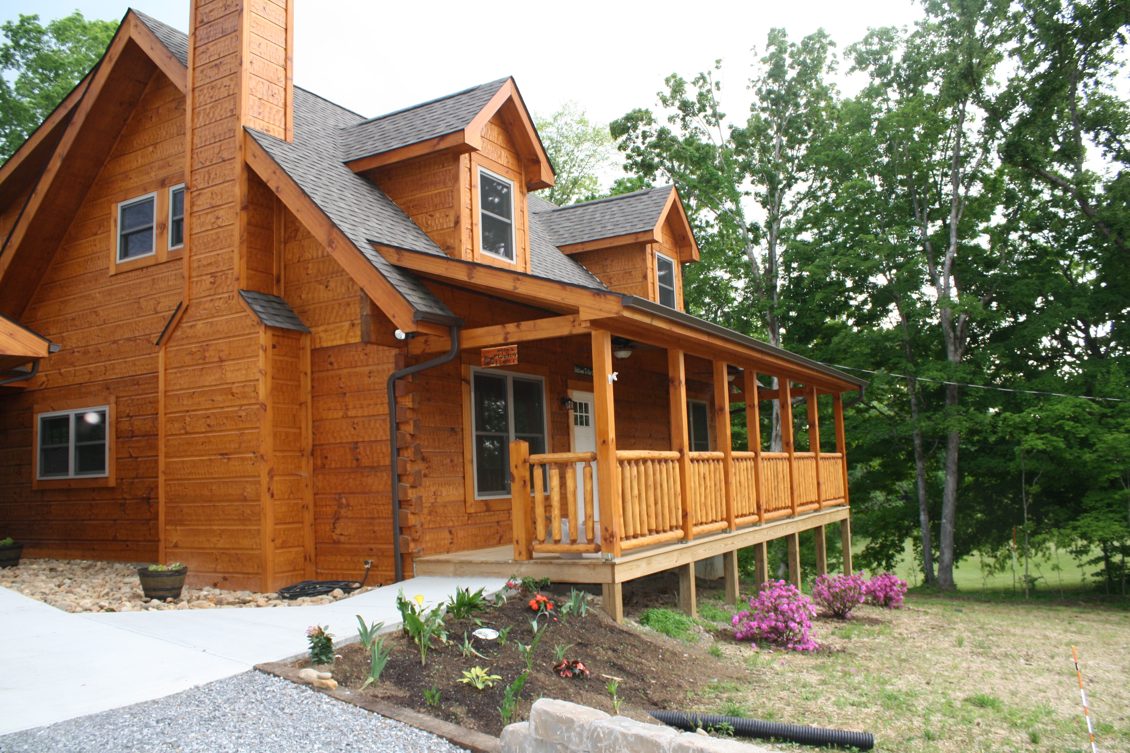 Landscaping Plans Log Cabins